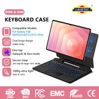 China 86 Keys Magnetic Smart Keyboard with Strong Magnetic Backplate & Precision Trackpad for Galaxy Tab S12 Ultra 14.6 Inch for sale
