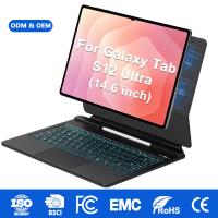 China Laudtec Magnetic Magic Keyboard Case for Samsung Galaxy Tab S8 Ultra 14.6