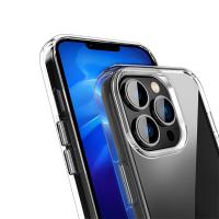 China Laudtec Soft TPU Smart Phone Cover Clear Back Cover Transparent Cellphone Case for Iphone 13 Pro Max 14 Pro Max PC TPU Case for sale
