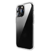 China Laudtec Soft TPU Smart Phone Cover Clear Back Cover Transparent Cellphone Case for Iphone 13 Pro Max 14 Pro Max PC TPU Case for sale