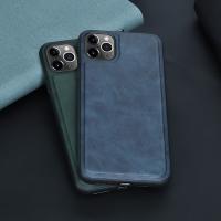 China For Laudtec Custom Logo PU Leather Protective Mobile Phone Case for iPhone 12 13 14 Customizable Back Cover for sale