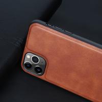 China For Laudtec Custom Logo PU Leather Protective Mobile Phone Case for iPhone 12 13 14 Customizable Back Cover for sale