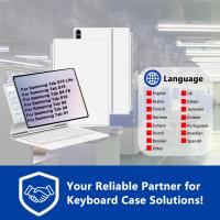 China Laudtec Magnetic Floating Keyboard Case OEM Custom for Samsung Tab S8/S9/S10/S11 Ultra 14.6
