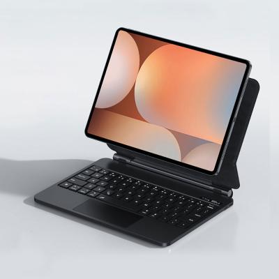 China Laudtec Wholesale Secure Magnetic Keyboard Case RGB Floating Stand for Samsung Tab S8/S9/S10/S11 Lite 11inch OEM Custom Layout for sale