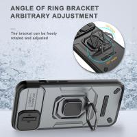 China Slide Phone Case for Iphone 15 14 13 12 11 10 Plus Pro Max Rotating Camera Lens Protector Magnetic Privacy Cover Laudtec for sale
