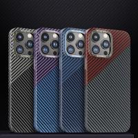 China Carbon Fiber Phone Case for Iphone 15 Tpu Pc Anti Drop Cases Real Fibre Proof Multicolor Forged Mobile Texture Custom Sjk379 for sale