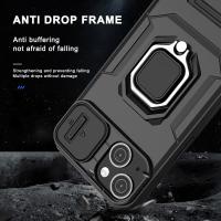 China Slide Phone Case for Iphone 15 14 13 12 11 10 Plus Pro Max Rotating Camera Lens Protector Magnetic Privacy Cover Laudtec for sale