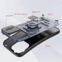 China Slide Phone Case for Iphone 15 14 13 12 11 10 Plus Pro Max Rotating Camera Lens Protector Magnetic Privacy Cover Laudtec for sale
