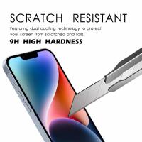 China Tempered Glass Screen Protector for Iphone 15 14 13 12 11 Plus Pro Max Hd Clear 2.5D Anti Scratch Fingerprint Oil Ghm090 Laudtec for sale