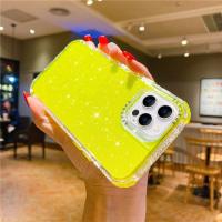 China Shining Glitter Shockproof Bumper Soft Cover for iPhone 14 Plus 13 Pro Max 12 Mini 11 Pro XS Max 8 Plus Mobile Phone Case for sale