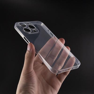 China For Laudtec High-Grade Transparency Ultrathin Soft Phone Case for iPhone 16 15 14 13 12 11 Plus Pro Max 0.5 0.6Mm PP PC for sale