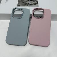 China Liquid Silicone Shockproof Phone Case for 16/15/14/13/12/11 Plus Pro Max Pure Color Design Skin Friendly Luxury for sale