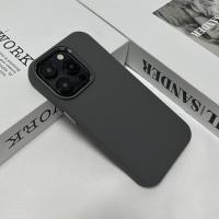 China Liquid Silicone Shockproof Phone Case for 16/15/14/13/12/11 Plus Pro Max Pure Color Design Skin Friendly Luxury for sale
