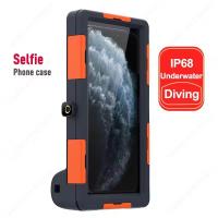 China 360 Full Waterproof Diving Cell Mobile Phone Case Cover High Clear Transparent for Iphone 15 14 13 12 Plus Pro Max for sale