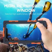 China 360 Full Waterproof Diving Cell Mobile Phone Case Cover High Clear Transparent for Iphone 15 14 13 12 Plus Pro Max for sale
