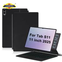 China Premium BT Magnetic Keyboard Case With Touchpad Customize Language PU Leather for Tab S11 11 Inch 2025 for sale