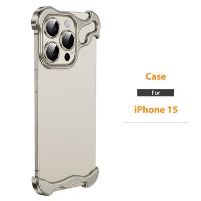 China Metal Phone Case for Iphone 15 14 Pro Max 360 Magnetic Cases I 13 Customize Anti Drop Proof Slim Sjk385 for sale