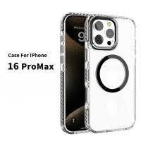 China Transparent Clear Shockproof Mobile Phone Case for iPhone 16 Pro Max Luxury Bulk Wholesale Camera Protector for Laudtec Myc8201 for sale