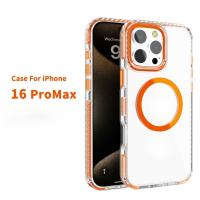 China Transparent Clear Shockproof Mobile Phone Case for iPhone 16 Pro Max Luxury Bulk Wholesale Camera Protector for Laudtec Myc8201 for sale