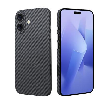 China New Real Carbon Fiber Phone Case for iPhone 16 for iPhone 16 Plus for iPhone 17 Cell Phone Custom for sale