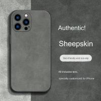 China For Artificial Leather Soft Case for 11/12/13/14/15 Pro Max/XS/XR Max Men's High-end Shockproof Protective Cover for sale