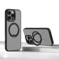 China Laudtec Strong Magnetic 360° Rotating Holder with Magnetic Base Case for Apple iPhone 16/Pro/Pro Max Wholesale OEM/ODM/Private Label for sale