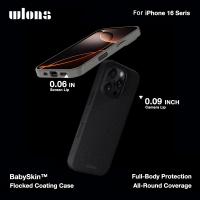 China For iPhone 16 Series TPU PC Velvet Paint Coating Magnetic Shell Shock-absorbing Buffering Protective Strong Magnetic Charging Wholesale OEM/ODM/Private Label for sale