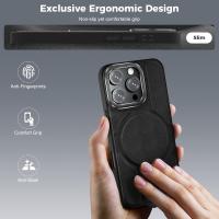 China Magnetic Invisible Stand Case for 16 Pro (2024)-Protective Kickstand Cover with Plain Design Mobile Phone Cases for sale