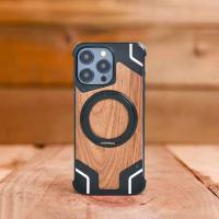 China Anti-Fall & Shockproof Zinc Alloy Armor Case Magnetic Ring Stand Holder for iPhone 15 14 Pro Max Anti-Fall Mobile Phone Shell for sale