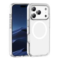 China For iPhone 17/17Pro/17Air/17 Pro Max High Clear Transparent Phone Case  Shockproof Back Phone Cover Magnetic Wireless Charging for sale