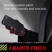 China Laudtec Ultra Thin 600D Aramid Fiber Magnetic Case Fit iPhone 17 Air 17 Pro Max with Hidden Lens Bracket Kickstand ODM OEM for sale