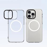 China For Clear PC Phone Cases for 17/Air 16/Pro Max-Detachable Lens Frame Shockproof Waterproof Magnetic Custom SJK1044 for sale