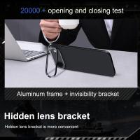 China Laudtec Ultra Thin 600D Aramid Fiber Magnetic Case Fit iPhone 17 Air 17 Pro Max with Hidden Lens Bracket Kickstand ODM OEM for sale