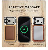 China For Luxury Business Natural Wood TPU PC Magnetic Phone Case for iPhone 18/17/16 Pro Max with Camera Lens Bracket for sale