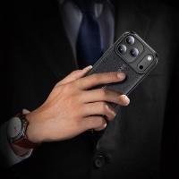 China Premium Leather Feel Anti-Fingerprint Phone Case with Raised Camera Protection & Honeycomb Cooling System for Enhanced Gaming for sale