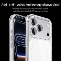 China For  iPhone 17 Pro Max Case Luxury Clear Protective Cover Shockproof  Magnetic Waterproof Compatible OEM/ODM/Private Label for sale