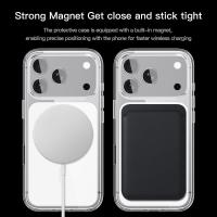 China For  iPhone 17 Pro Max Case Luxury Clear Protective Cover Shockproof  Magnetic Waterproof Compatible OEM/ODM/Private Label for sale