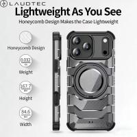China Ultra Lightweight Honeycomb Phone Case with 360° Airbag Protection & Magnetic Ring Stand  Anti-Slip Design for IPhone17 for sale