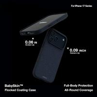 China For iPhone 17 Series TPU PC Velvet Paint Coating Magnetic Shell Shock-absorbing Buffering Protective Strong Magnetic Charging Wholesale OEM/ODM/Private Label for sale