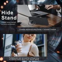 China For Aramid Fiber Phone Case for 17 16 Promax Checked Grain Thin Lightweight Back Cover Waterproof Shockproof Magnetic for sale