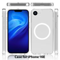 China For Transparent TPU Phone Cover for 16E Magnetic Charging Back Case Shockproof Slim Lightweight Custom Logo Certified for sale