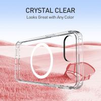 China Laudtec Clear Phone Cases for Iphone 17E Air 17 16 Pro Max Tpu Pc Strong Magnetic Transparent Back Cover Custom Logo Oem Sjk1118 for sale