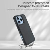 China For Business Phone Cover for 17 Air Pro Max TPU+PC Waterproof Magnetic Shockproof Case Pure Color Mobile Phone Cases for sale