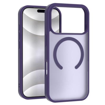 China For Frosted Clear TPU Mobile Phone Cases for 17 Magnetic Charging Slim Lightweight Waterproof Shockproof Customized Logo for sale