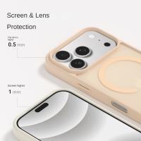 China For Frosted Clear TPU Mobile Phone Cases for 17 Magnetic Charging Slim Lightweight Waterproof Shockproof Customized Logo for sale