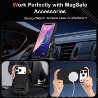 China For Laudtec Luxury Business Phone Case for iPhone 17 Air 16 Pro Max Soft Carbon Fiber Soft Shockproof TPU PC Material Magnetic for sale