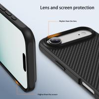 China Laudtec Carbon TPU Shockproof Protective Phone Case for iPhone 17 Pro Max Air Lightweight Classic Phone Cover for sale
