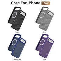 China Laudtec Carbon TPU Shockproof Protective Phone Case for iPhone 17 Pro Max Air Lightweight Classic Phone Cover for sale