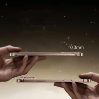 China PC Mobile Phone Case with Carbon Fiber Texture for iPhone 17 16 15 14 Pro Max Magnetic Ultra-Thin Skin Borderless Cover for sale