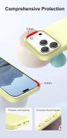 China Liquid Silicone Phone Case for iPhone 17/17Pro/17Air/17 Pro Max Micro Fiber Skin Friendly Magnetic Support Wireless Charging for sale
